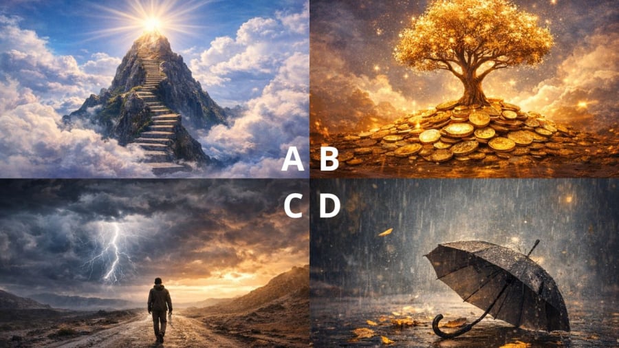 Quiz: Chọn một hình ảnh để xem Vận Khí của bạn đang đi lên hay đi xuống