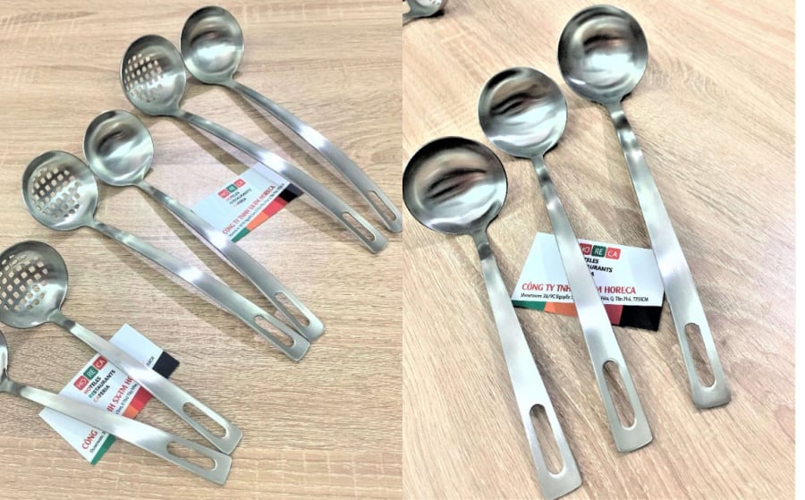 Vì sao trên những chiếc muôi luôn có một lỗ tròn phần cán?