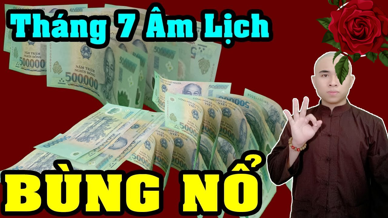 Top 3 tuổi giàu nhất tháng 7 âm: Công danh thăng tiến vù vù, tiền nhiều như nước