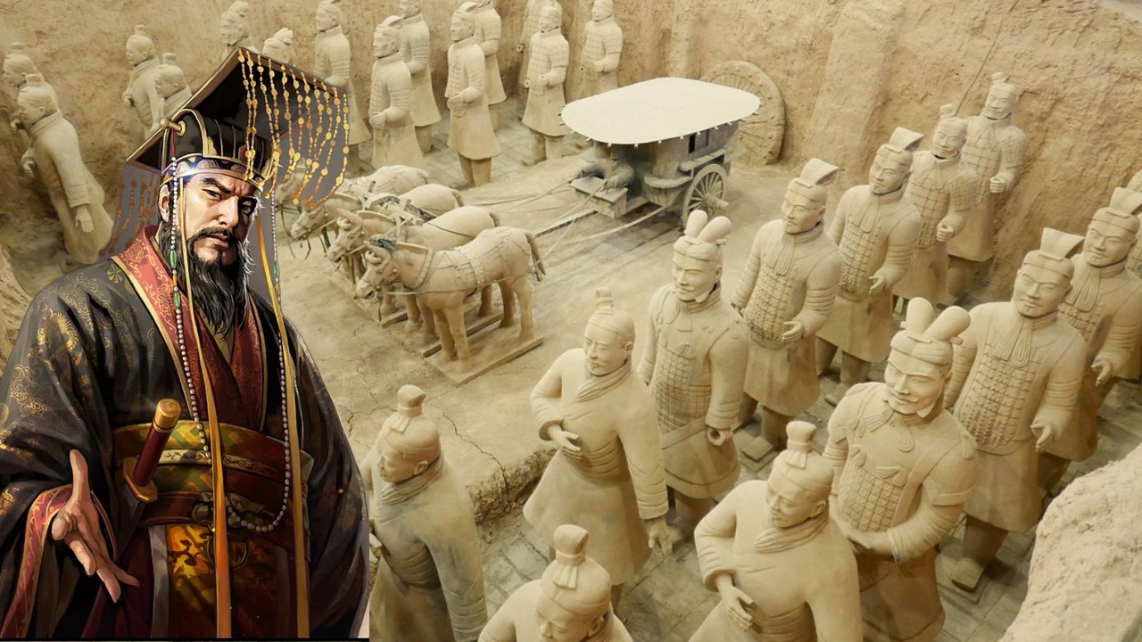 Vì sao các phi tần tuẫn táng cùng Tần Thủy Hoàng đều có thư thế kỳ dị ...