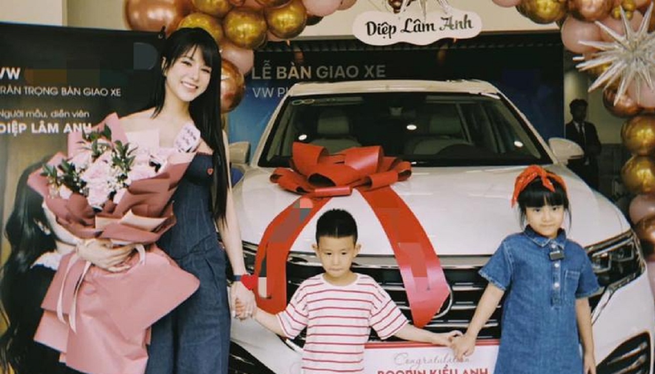 Diệp Lâm Anh tặng xế hộp cho con gái lớn, dân tình trầm trồ vì độ chịu chi