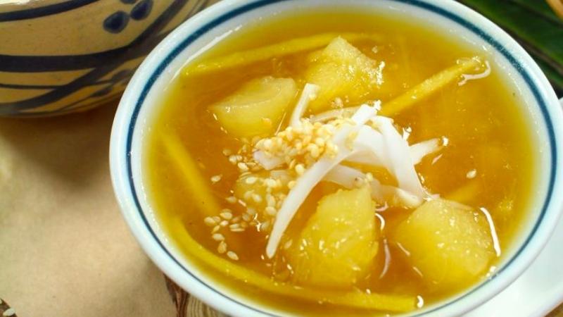 Cách làm chè sắn nóng cực ngon: Sắn bùi bở, chè ngọt thanh