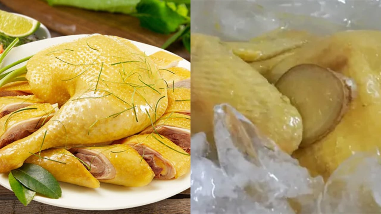 Luộc gà không nứt da, thịt mềm ngon, ngọt tự nhiên với tuyệt chiêu 3 sôi – 3 lạnh