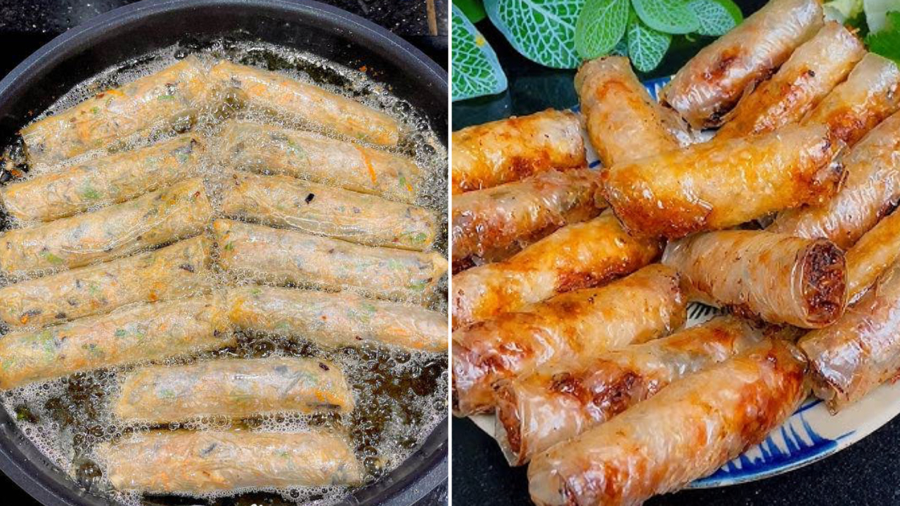 Mẹo rán nem giòn lâu, không bị bục vỏ, không bị ngấm dầu