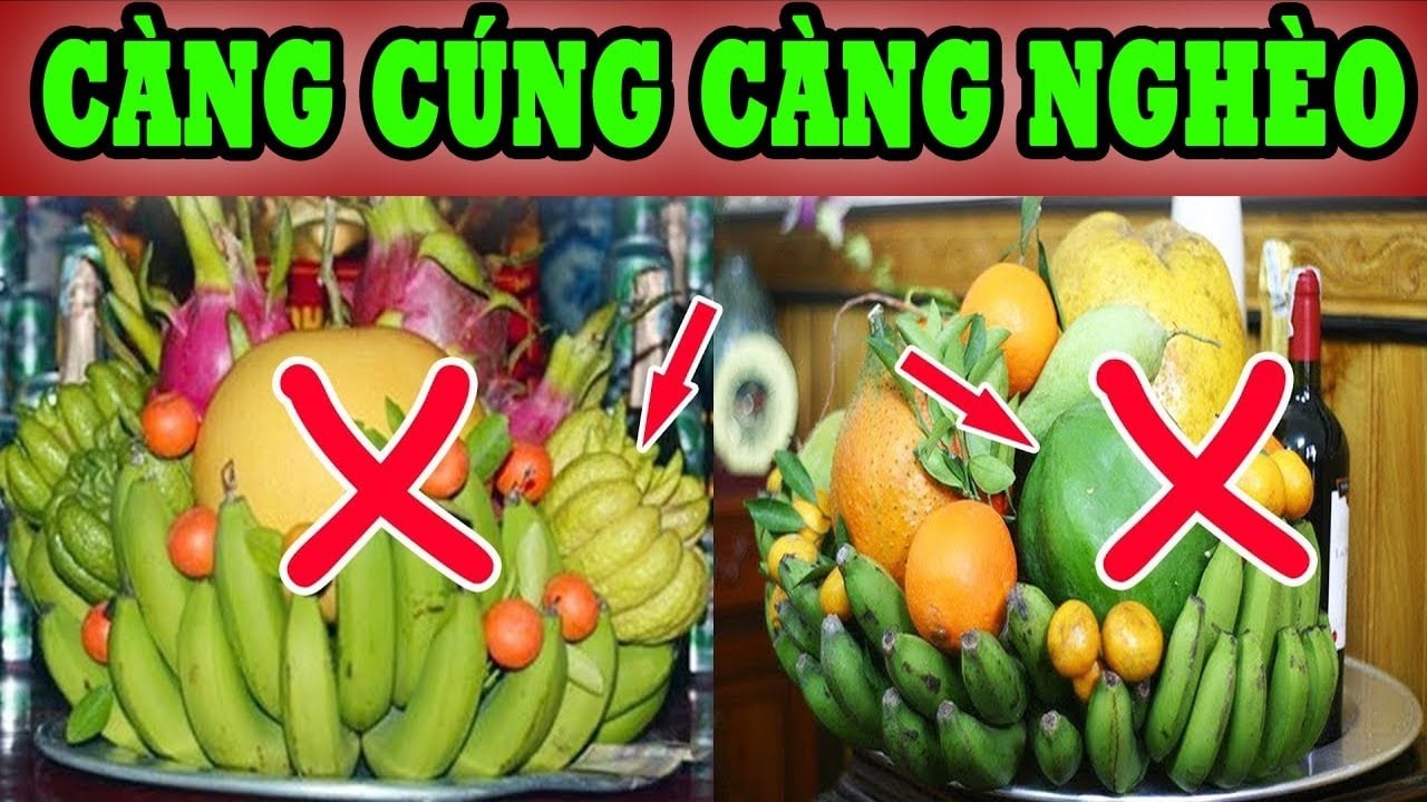 7 loại quả ngon ngọt, đẹp mắt nhưng rất kị thắp hương, con cháu dâng ...