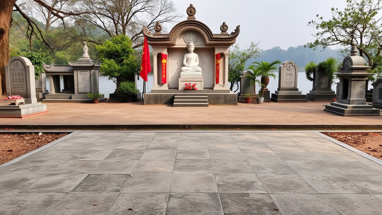 Giải mã lời người xưa dạy: Đất phẳng trước mộ là con cháu sung túc, sau ...