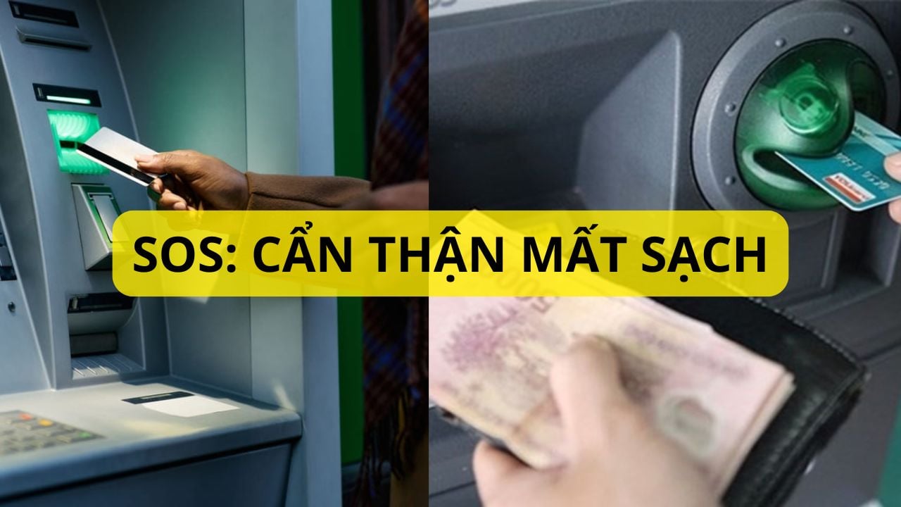 Cảnh báo: Đi rút tiền tại cây ATM phải chú ý điều này, thủ đoạn lừa đảo ...