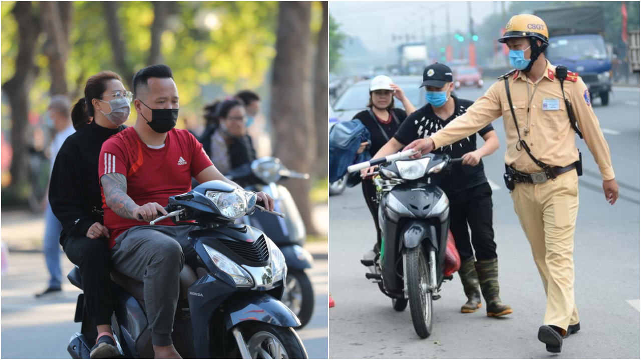Năm 2025: 3 trường hợp đi xe máy không đội mũ bảo hiểm, CSGT chỉ nhắc ...