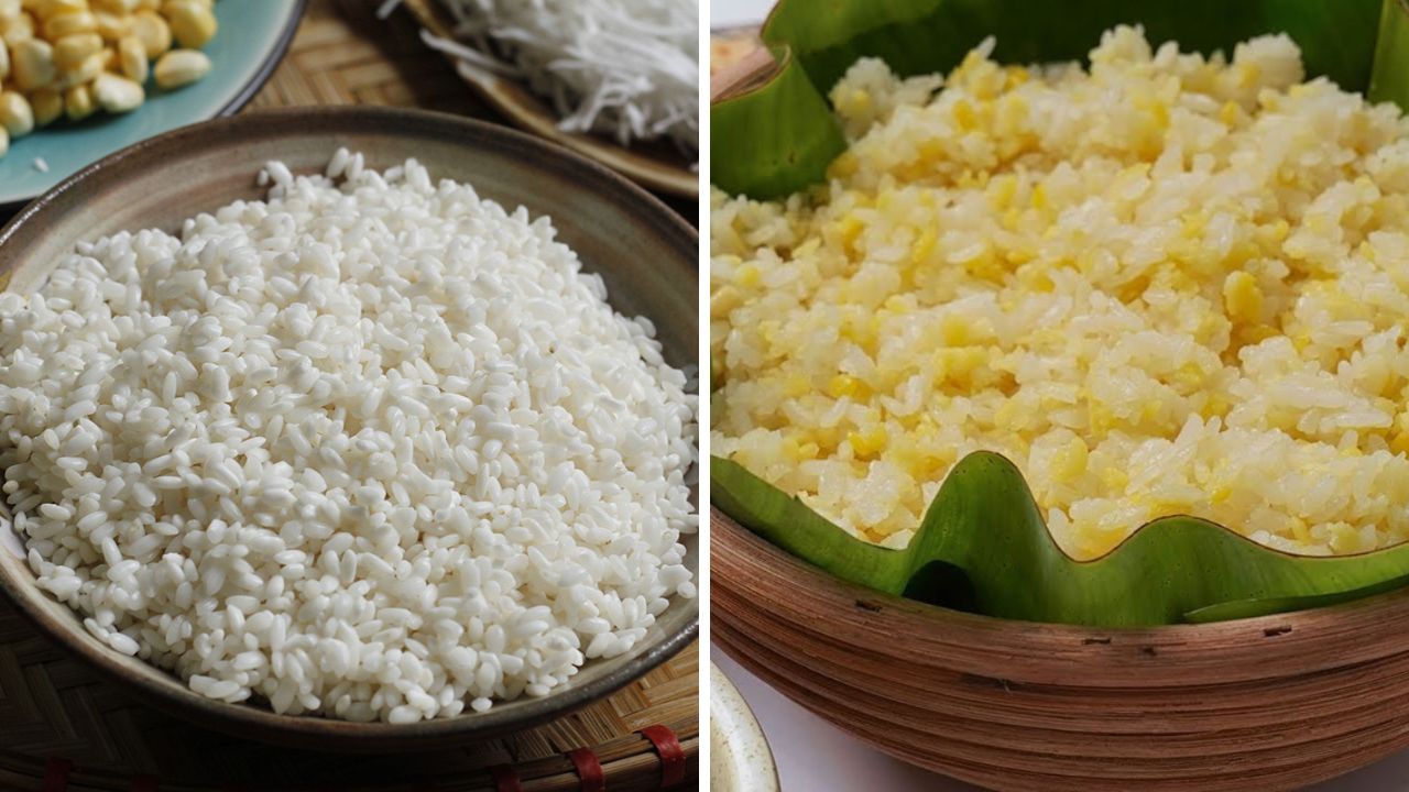 Cách đồ xôi siêu tốc không cần ngâm gạo qua đêm: Xôi dẻo, ngon, không ...