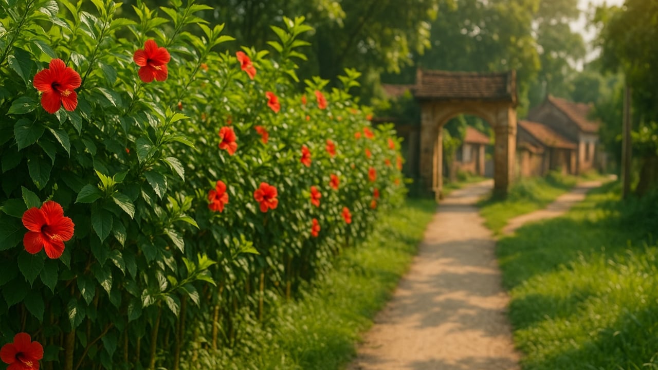 Từ hàng rào làng quê đến bàn tiệc phố thị: Cây dại dâm bụt “lên đời ...