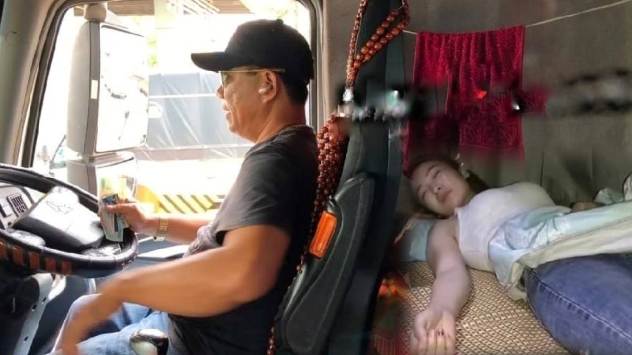 Bí mật sau tay lái: Vì sao tài xế xe tải đường dài thường có phụ nữ đi cùng?