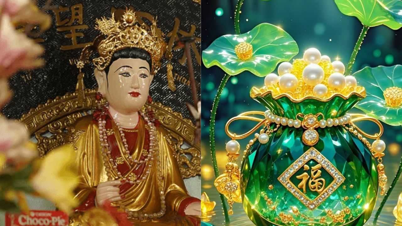 3 tuổi được Thánh Mẫu che chở, Dát vàng Phủ Bạc, hết tiền lại có, không ...