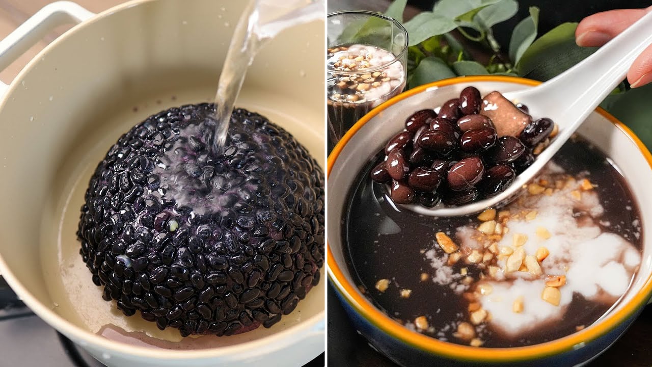 Nấu chè đậu đen, chè đậu đỏ, làm thêm bước này, hạt đậu nhanh bở bùi ...