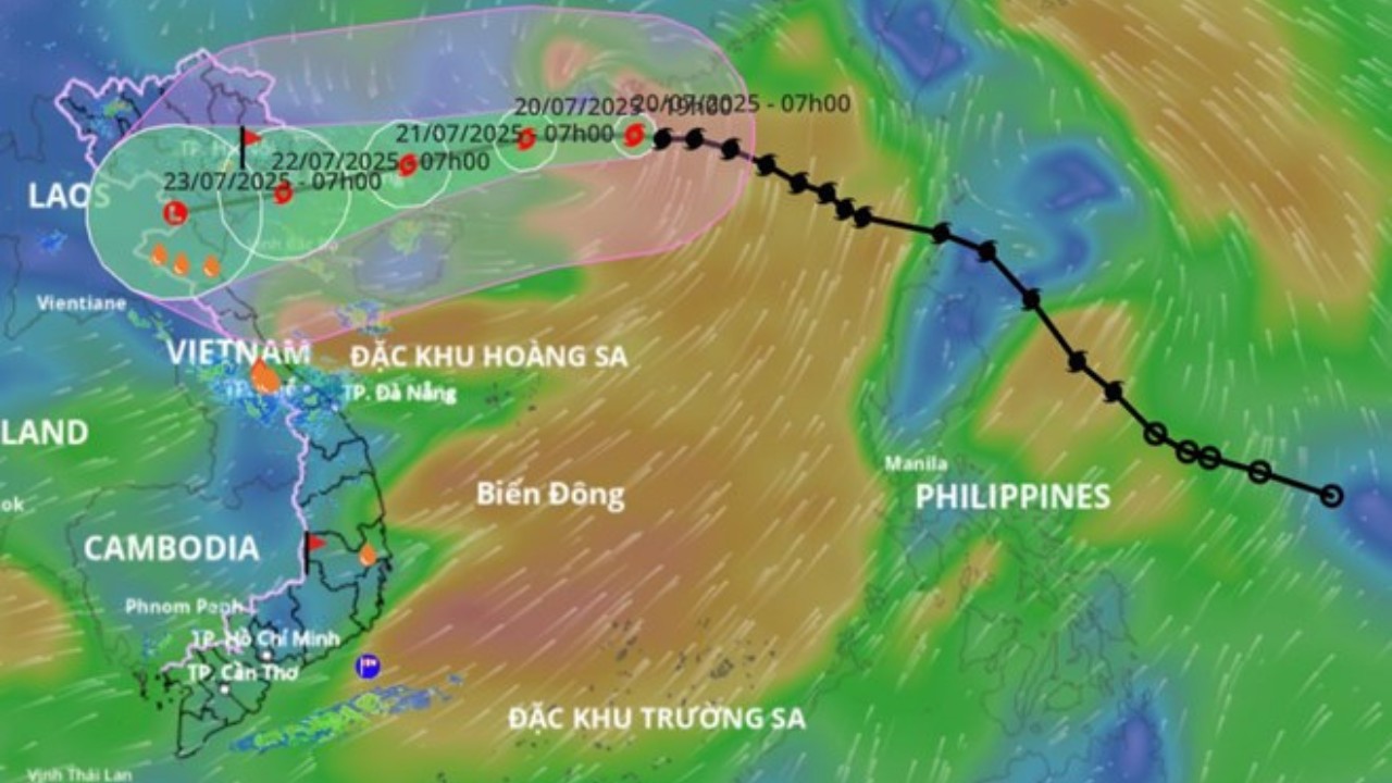Nóng: 5 tỉnh, thành phố chịu ảnh hưởng mạnh nhất của bão số 3