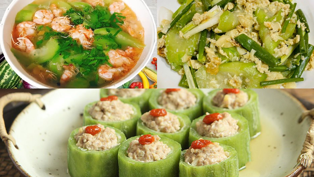 Mướp hương đang rộ mùa: Gợi ý 3 món ngon dễ làm, mát lòng ngày hè