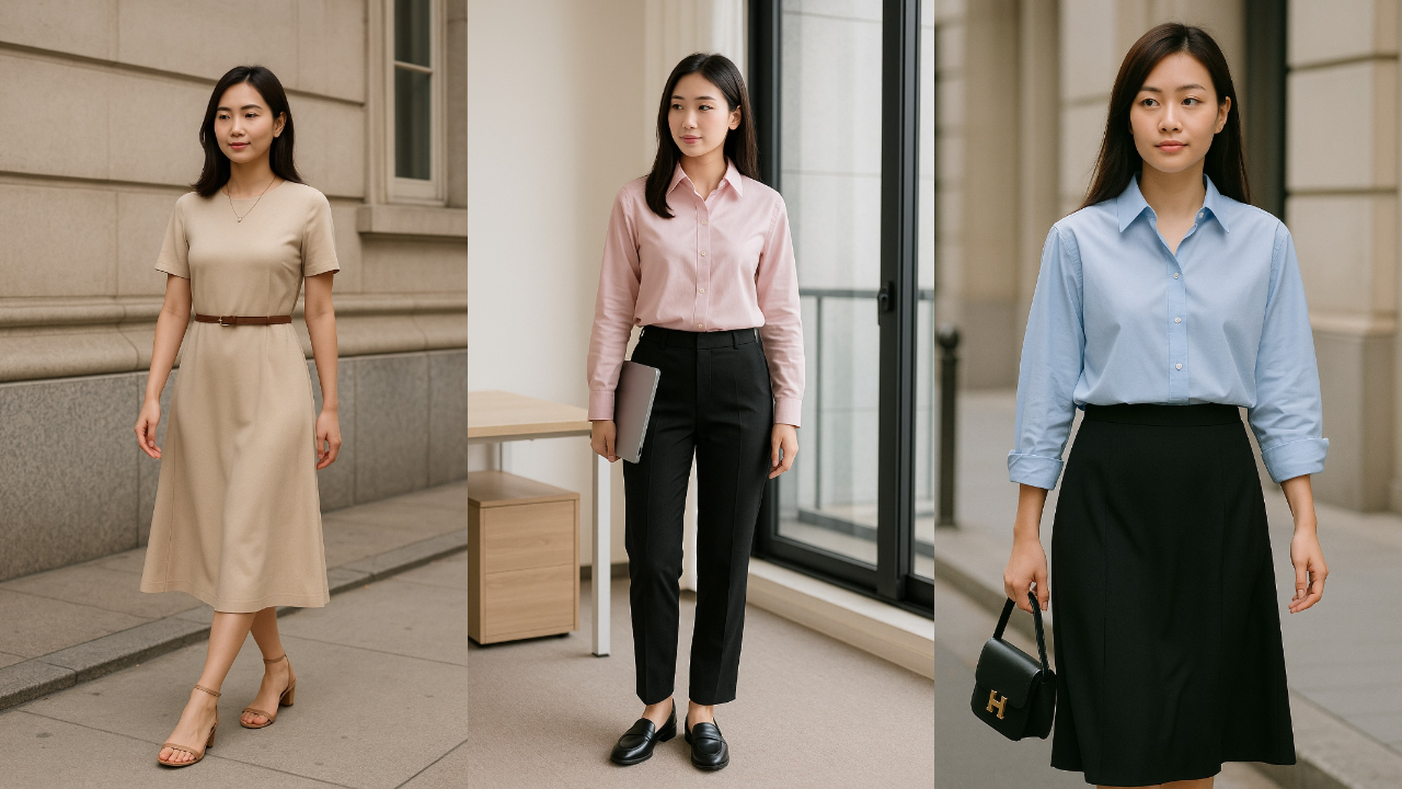 4 công thức phối đồ công sở đẹp chuẩn sành điệu, bận rộn đến mấy cũng ...