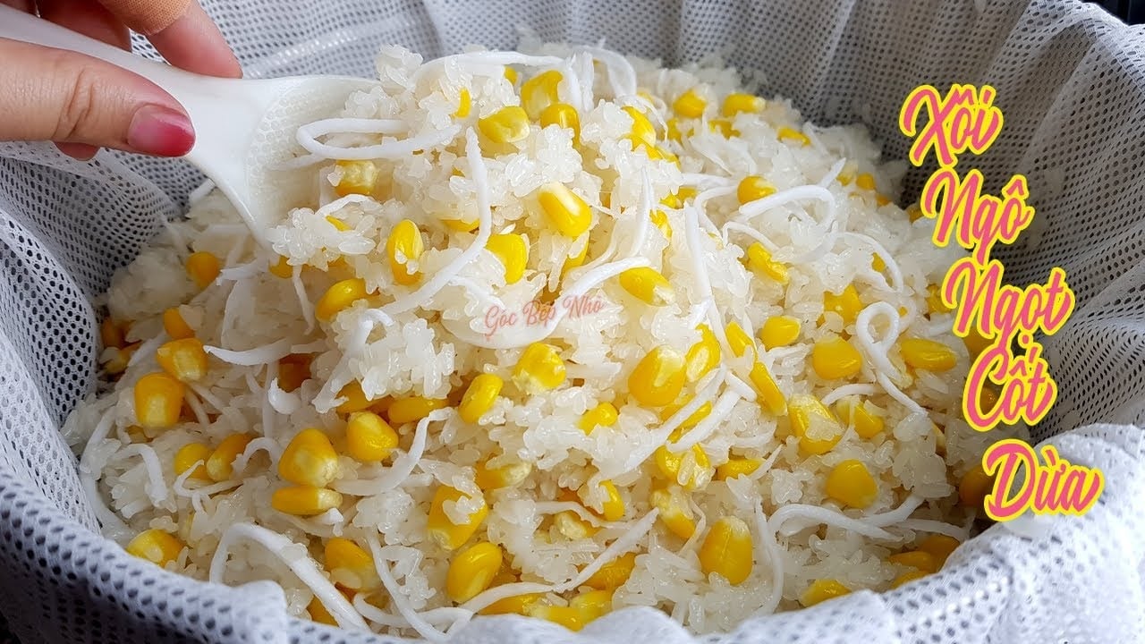 Cách nấu xôi nếp không cần ngâm gạo, hạt nở bung đều, dẻo thơm gấp 3