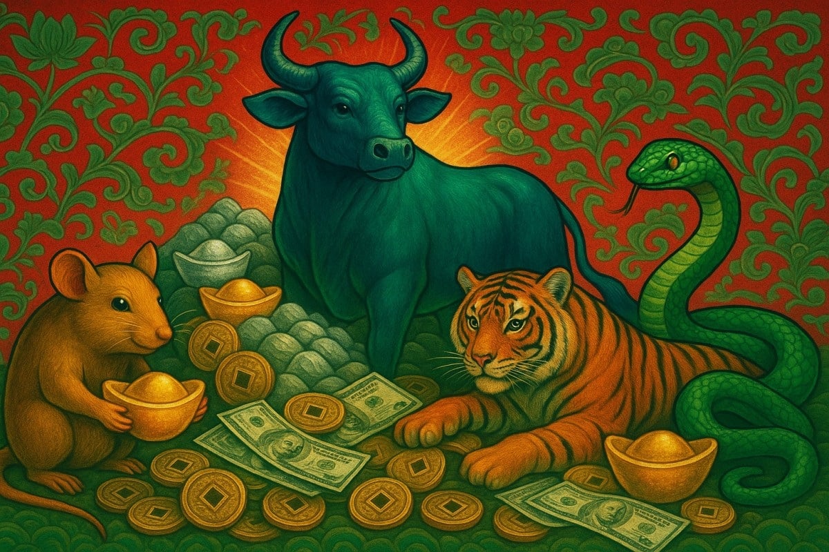 4 con giáp Ham làm giàu, Thấy Khó Chằng Lui, sang tháng 10 hái Lộc ...