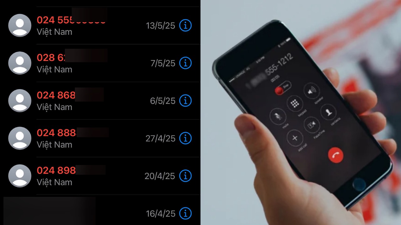 Bị các số lạ mang đầu 022, 024, 029 nháy máy, tuyệt đối không được làm việc này