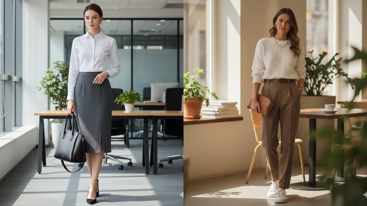 4 cách phối đồ công sở chuẩn phong cách tối giản: Đẹp sang mà chẳng cần ...