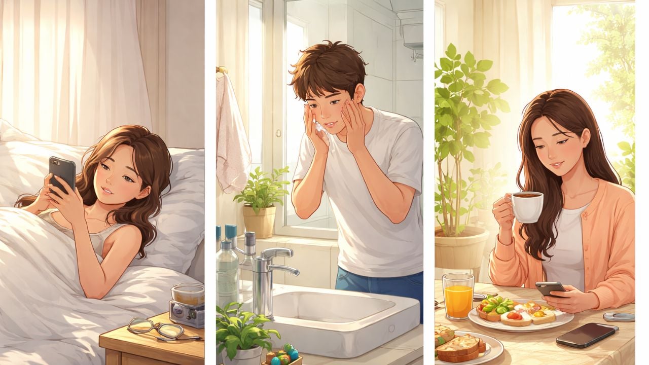 Quiz: Bạn thường cầm điện thoại ngay khi thức dậy hay lúc nào? Điều đó ...