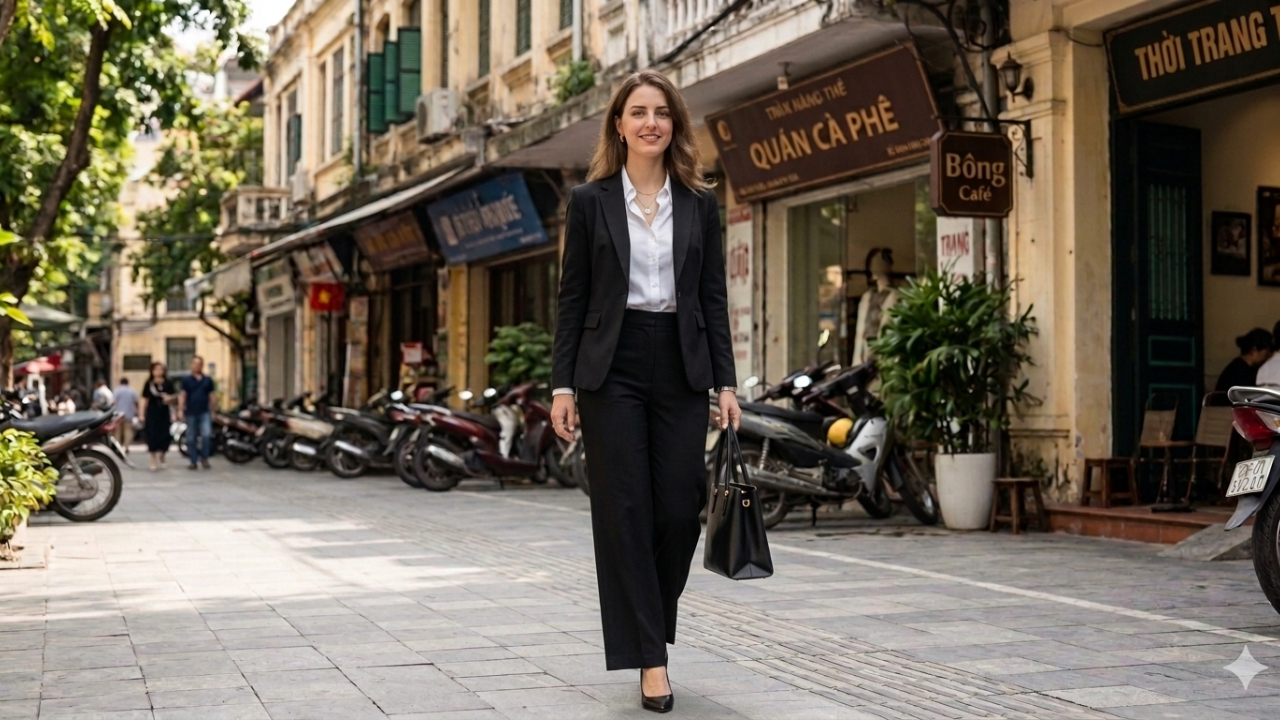 4 công thức mặc quần ống rộng tôn dáng: Phối đơn giản mà thanh lịch ...