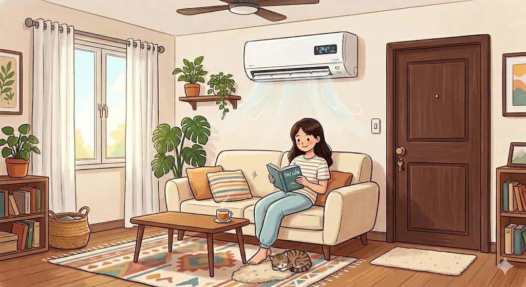 Đóng kín cửa bật điều hòa: Sai lầm tai hại khiến tiền điện tăng vọt ...