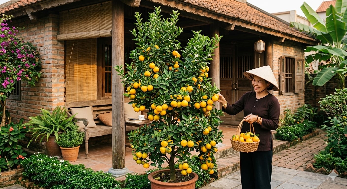 Nên trồng bưởi hay cam trước sân nhà? Chuyên gia cây cảnh đưa ra lời ...