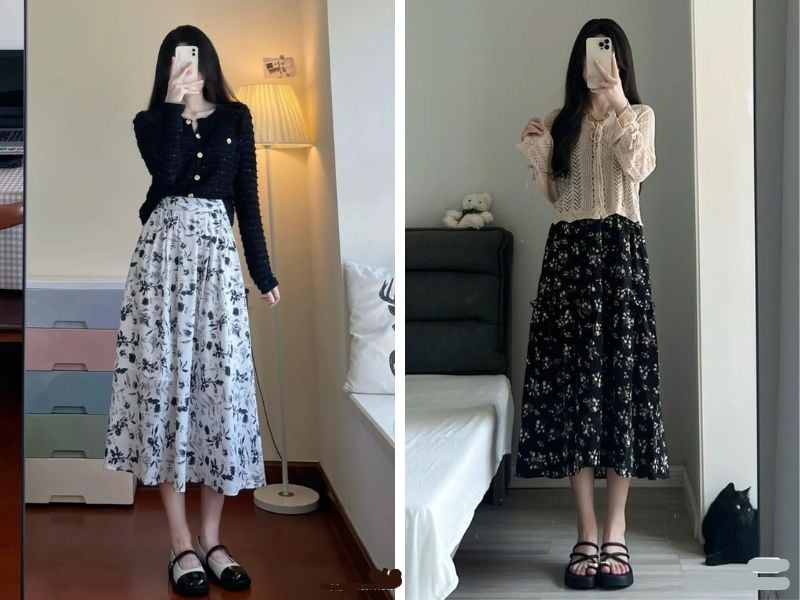 3 cách phối chân váy midi thanh lịch giúp nàng công sở ghi điểm phong cách
