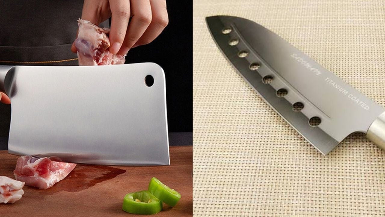 Lỗ tròn trên những con dao để làm gì? Công dụng ít người biết không chỉ ...